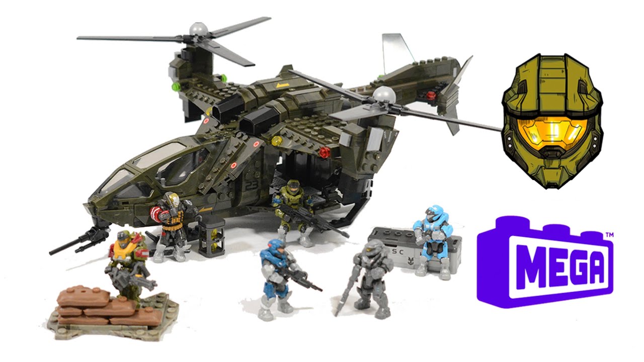 Pelican Mega Bloks Unsc Falcon