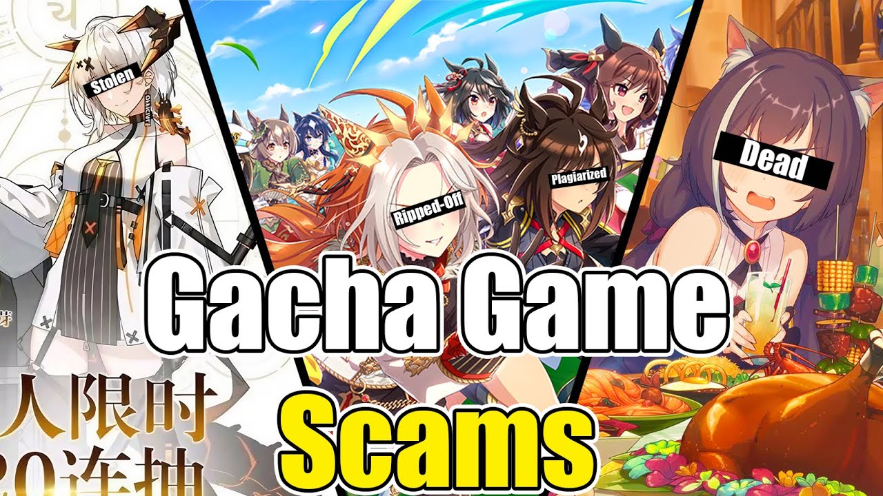Let S Talk About The Countless Gacha Game Scams Youtube