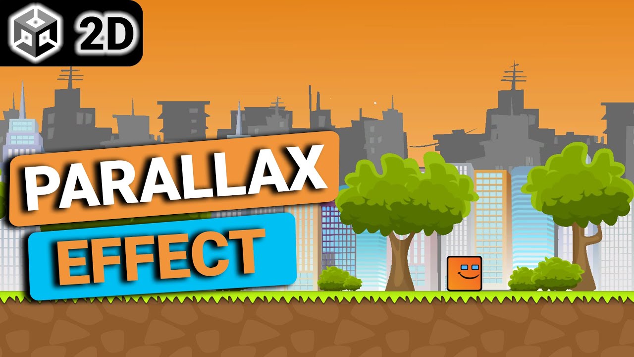 Unity 2d Parallax Effect Tutorial Endless Scrolling Background Youtube