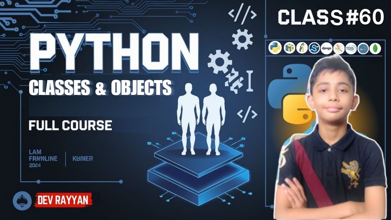 Python Classes And Objects Python Tutorial Lesson 60 Youtube