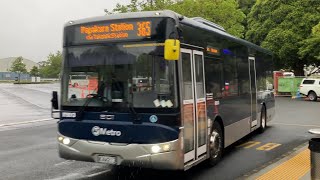 New Zealand Nz Auckland Bus 365 From Manukau Station To Papakura ...