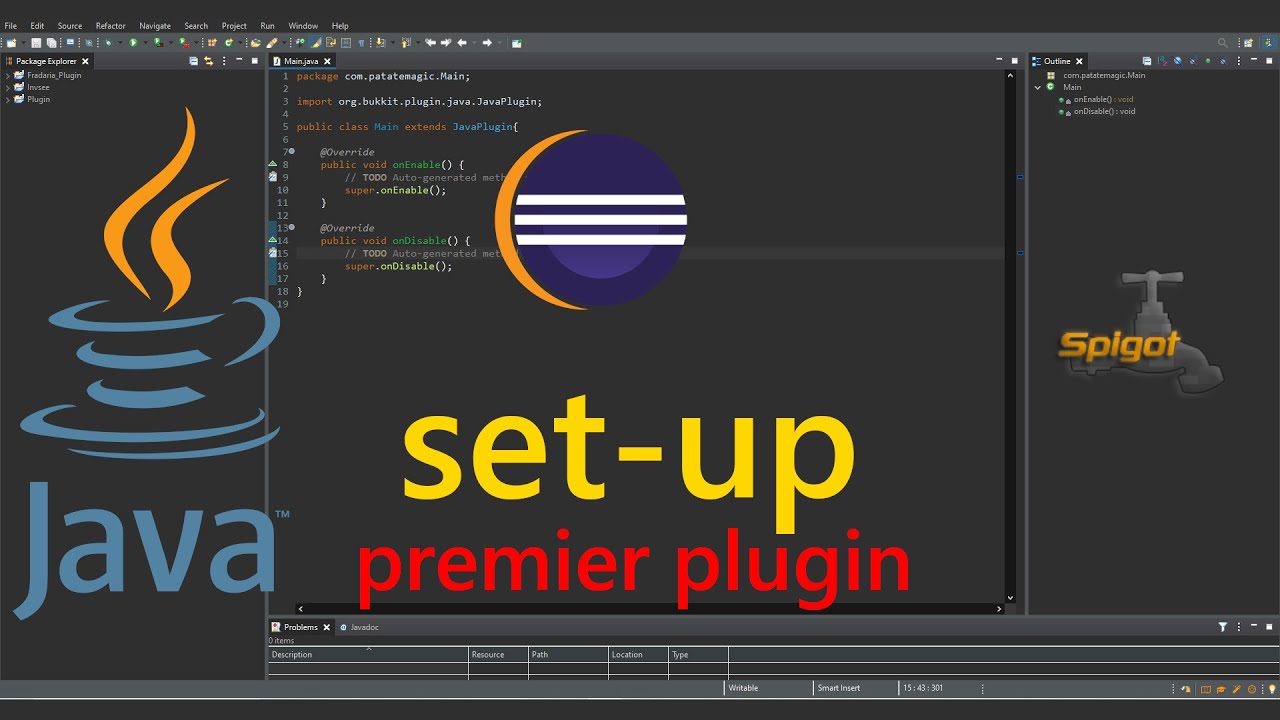 Spigot Tutoriel Set Up And First Plugin 1 18 Youtube