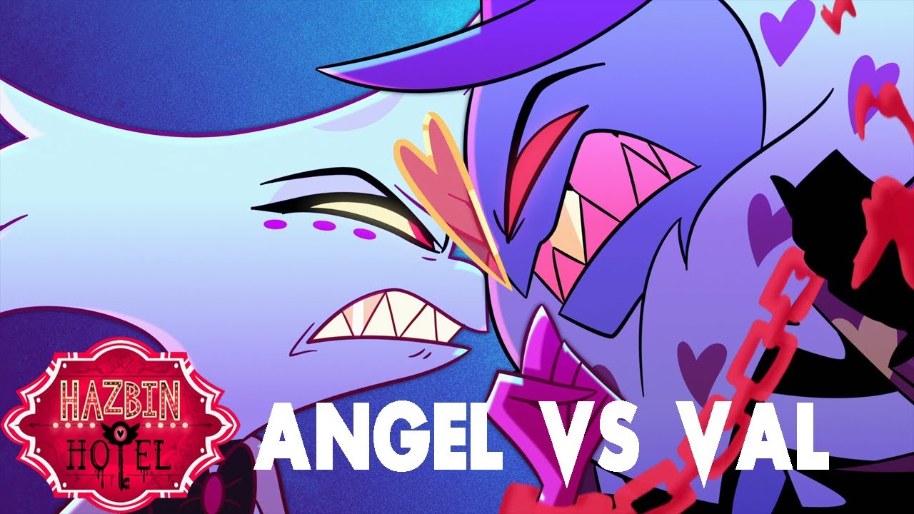 Angel Dust Vs Valentino Vf Hazbin Hôtel Youtube