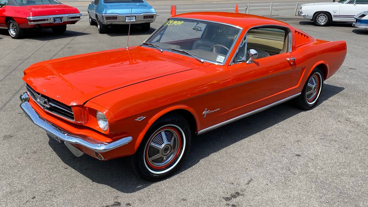 1965 Ford Mustang 2 2 Fastback Sold 39 900 Maple Motors 1753 Youtube