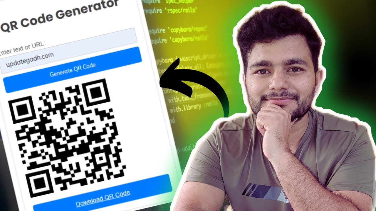 Create A Qr Code Generator With Html Css And Javascript Step By Step