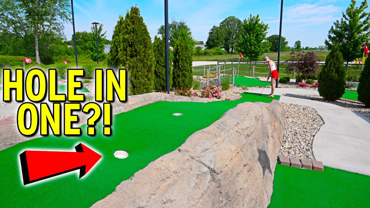 Elisha Surprised Herself With This Hole In One At Birdies Youtube