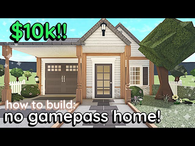 Bloxburg House Ideas 1 Story 10k Layout Infoupdate Org