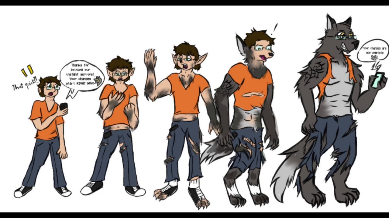 Werewolf Transformation Sequence