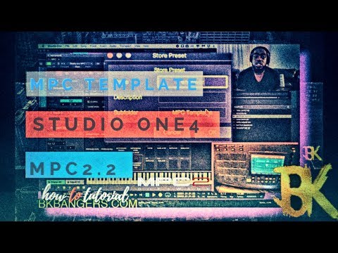 Studio One 4 Template How To Store Mpc Plugin Preset Youtube