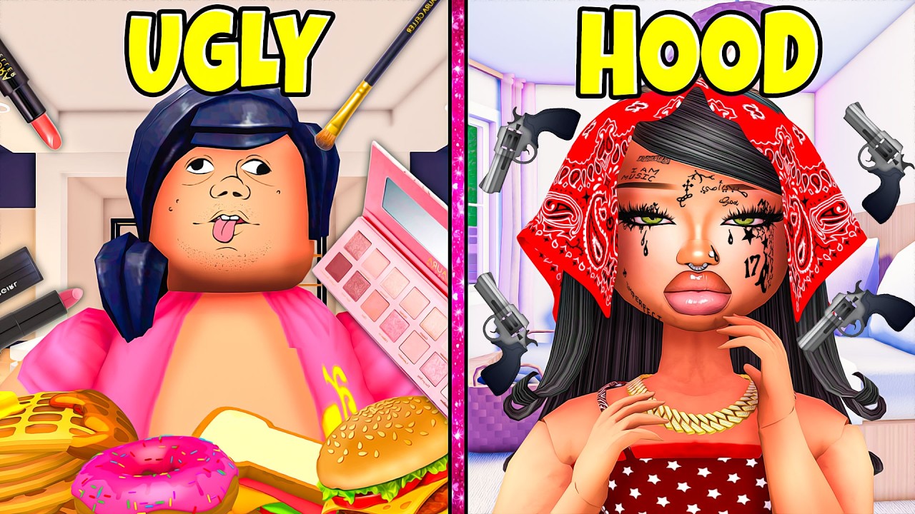 Ugly To Realistic Hood Baddie Berry Avenue Youtube