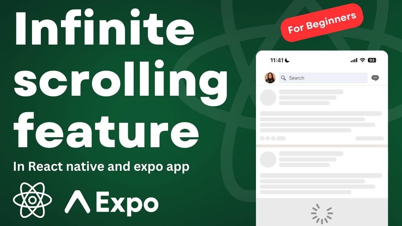 Infinite Scroll In React Native Expo With Pagination With Flatlist