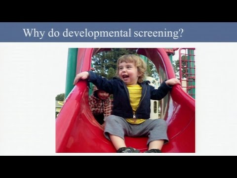 Childhood Developmental Screening Youtube