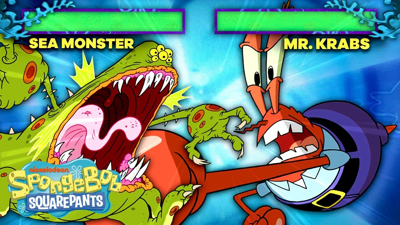 Mr Krabs And Spongebob