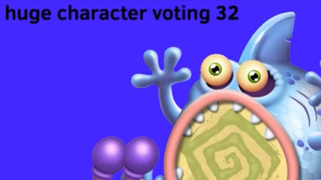 Huge Character Voting 32 Voting Closed Youtube