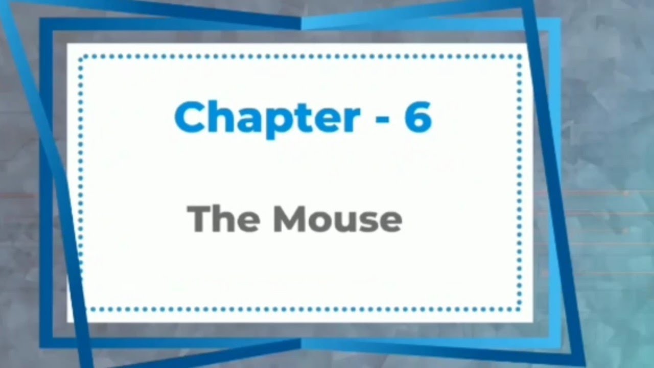The Mouse Basics Computer Youtube