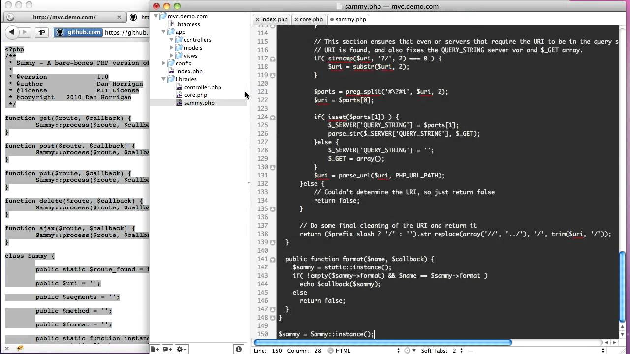 Creating An Mvc From Scratch With Php Part 1 Youtube