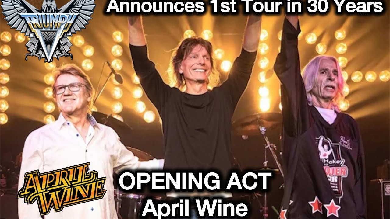 Triumph 50th Anniversary Tour With April Wine Youtube
