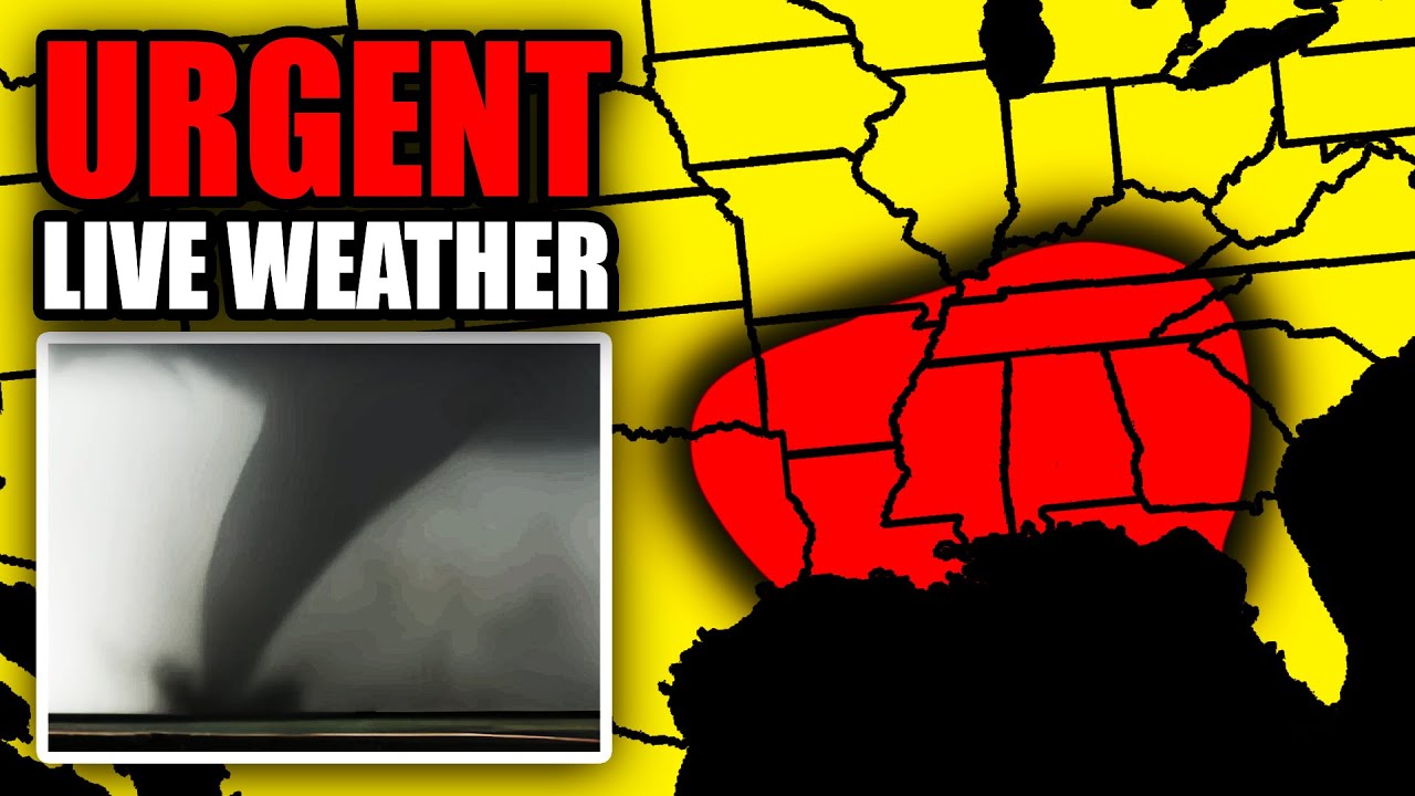 рџ ґlive Severe Weather Outbreak With Storm Chasers On The Ground Live