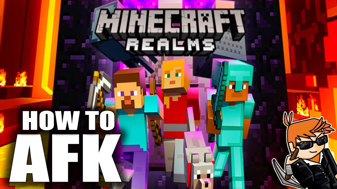 How To Afk On Minecraft Realms Windows Youtube