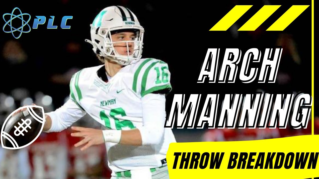 Arch Manning Throw Breakdown Youtube