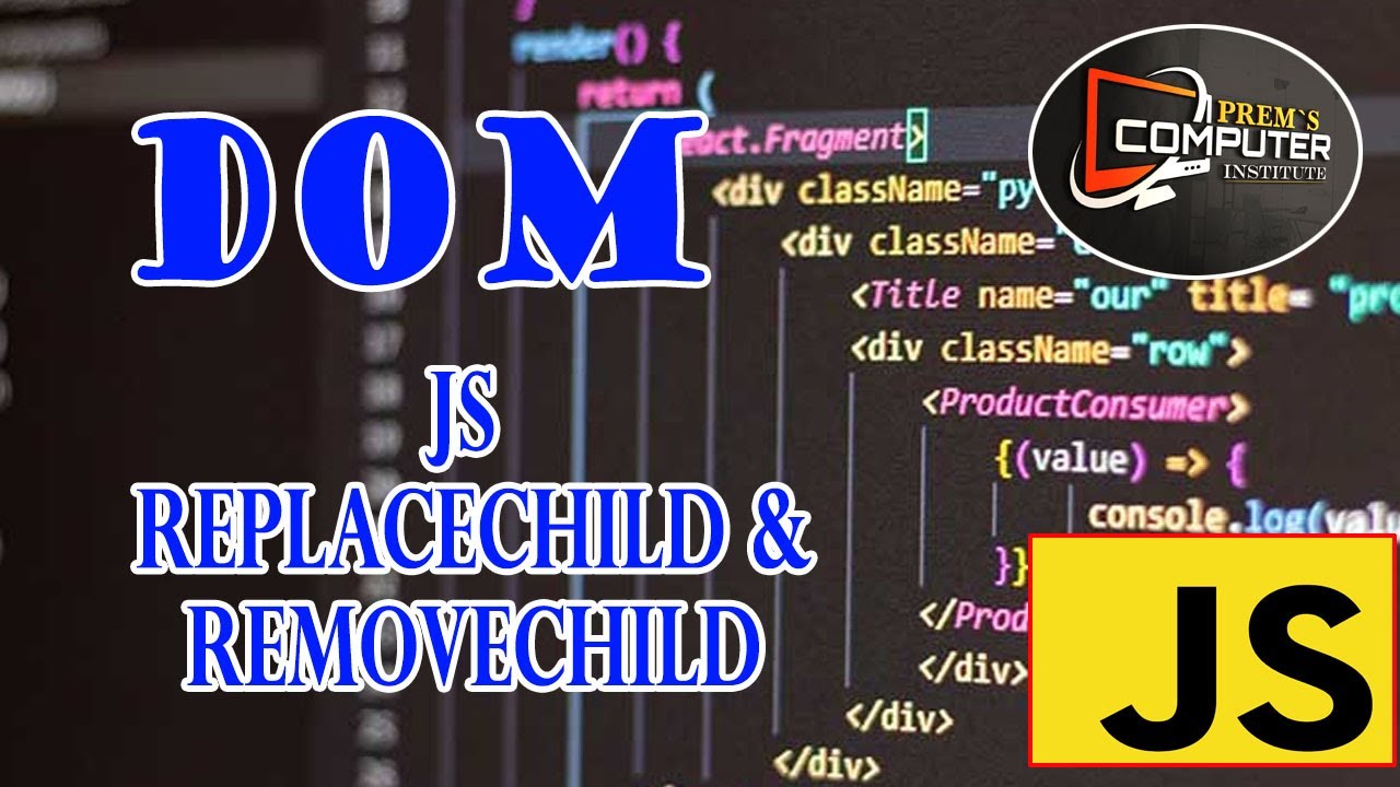 Javascript Replacechild Removechild Tutorial In Telugu Youtube