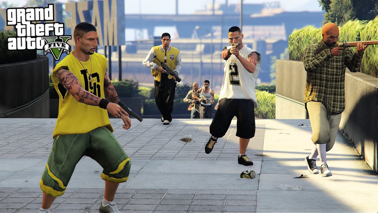 Gta 5 Vagos Joining The Vagos Gang Gta 5 Mods Youtube