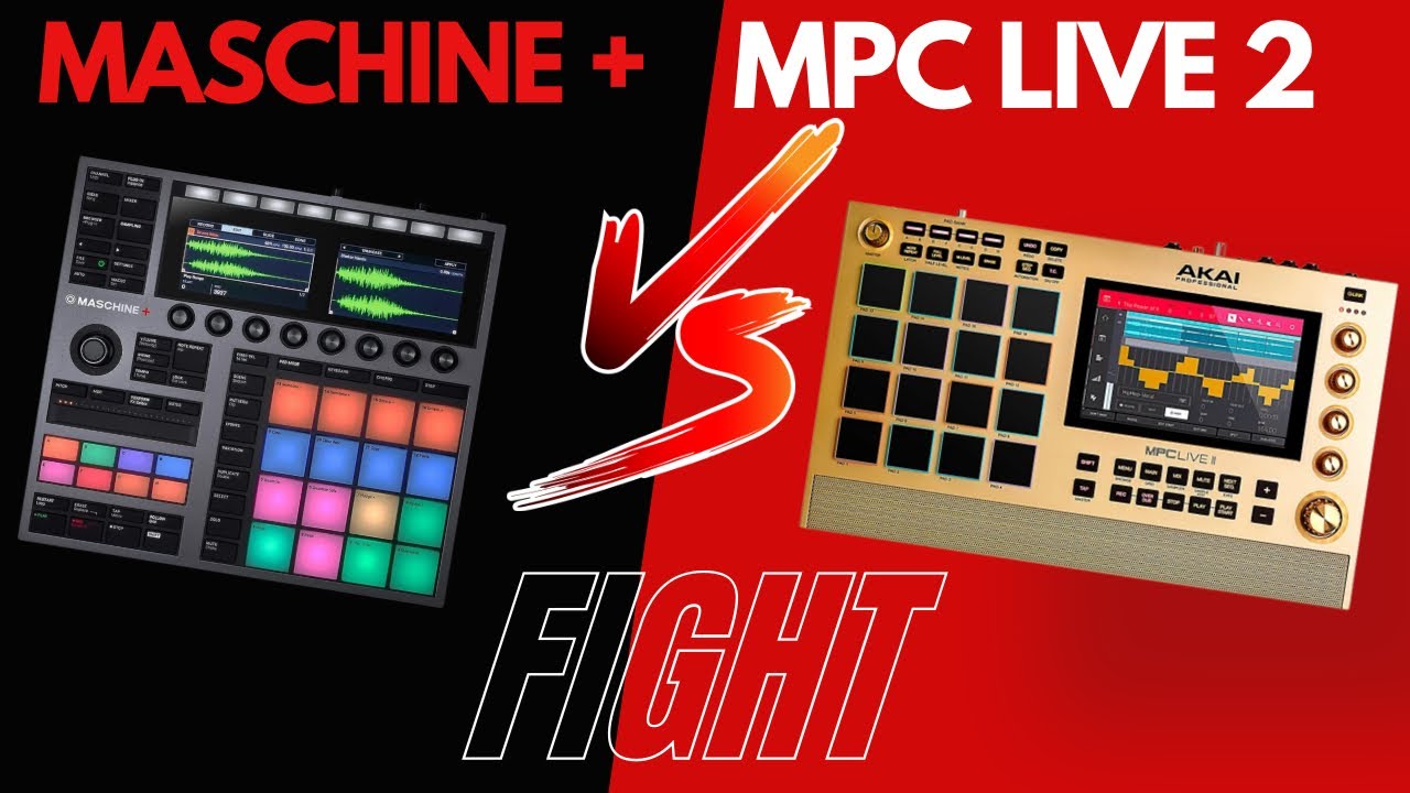 Maschine Plus Vs Mpc Live 2 Thoughts From An Mpc Live User Youtube