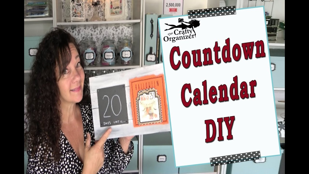 Countdown Calendar Diy Youtube