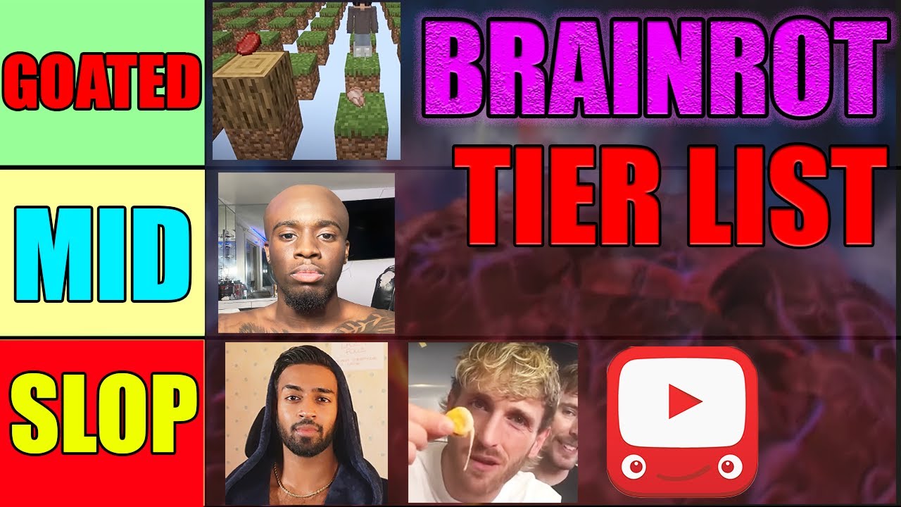 Ranking Brainrot From Worst To Best Youtube