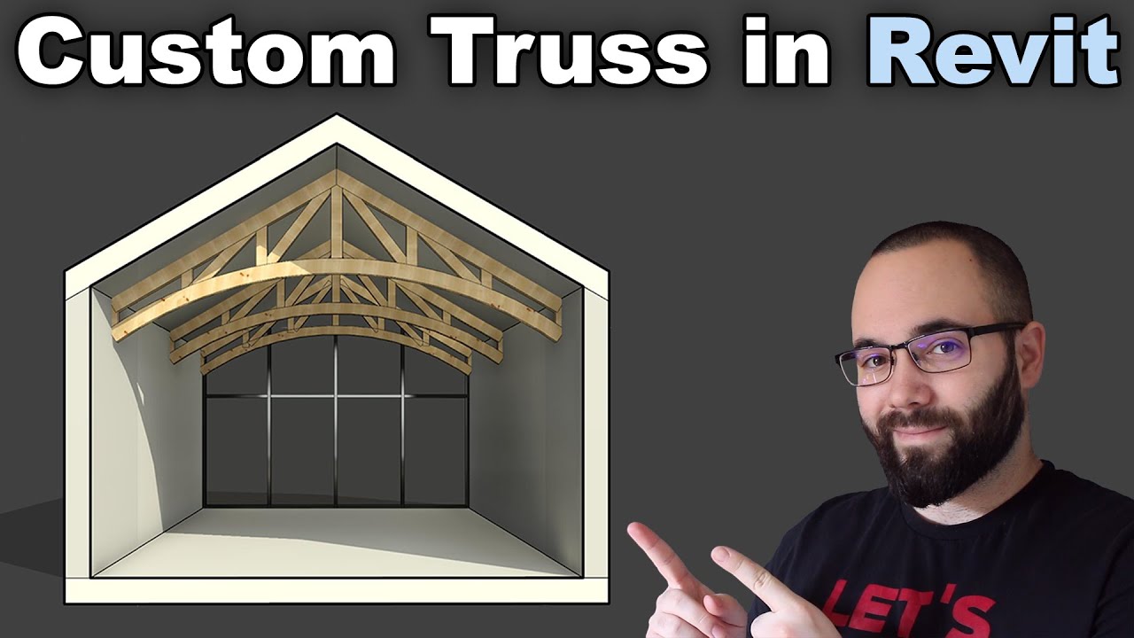 Custom Truss In Revit Tutorial Youtube