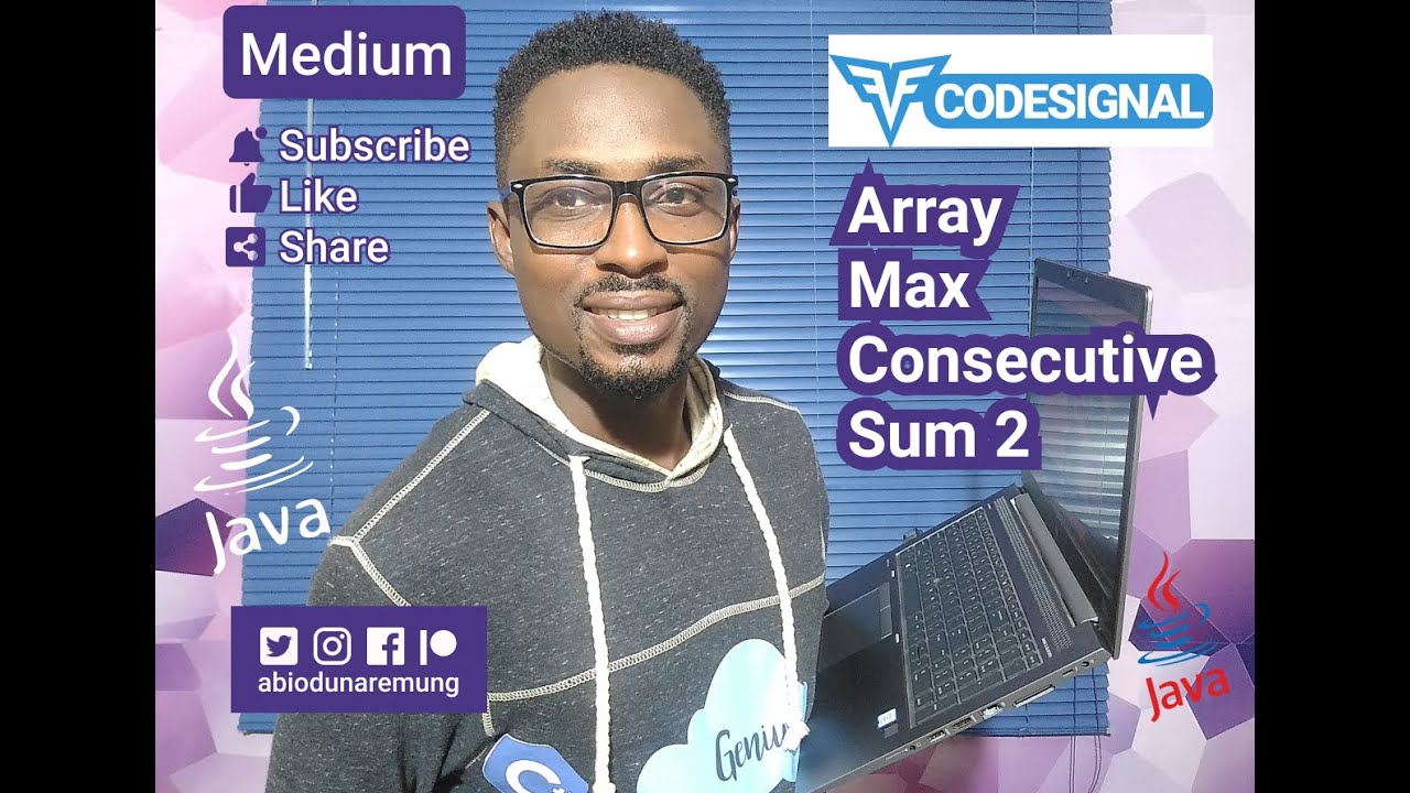 Codesignal Challenge Arraymaxconsecutivesum2 Dynamic Programming