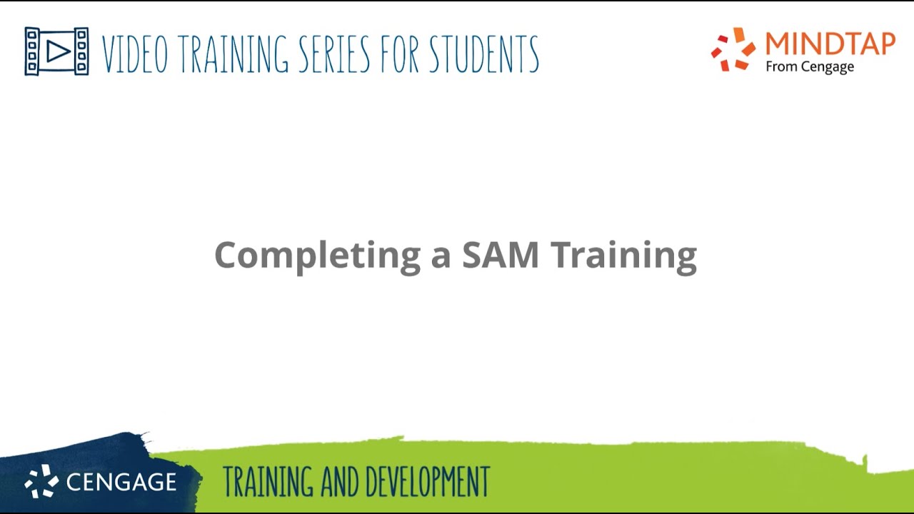 Sam App Completing A Sam Training Youtube