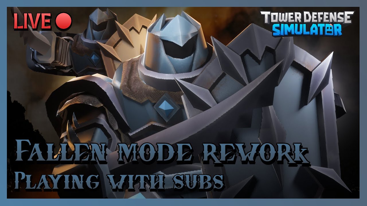 Trying Out The New Fallen Mode Rework In Tds Youtube