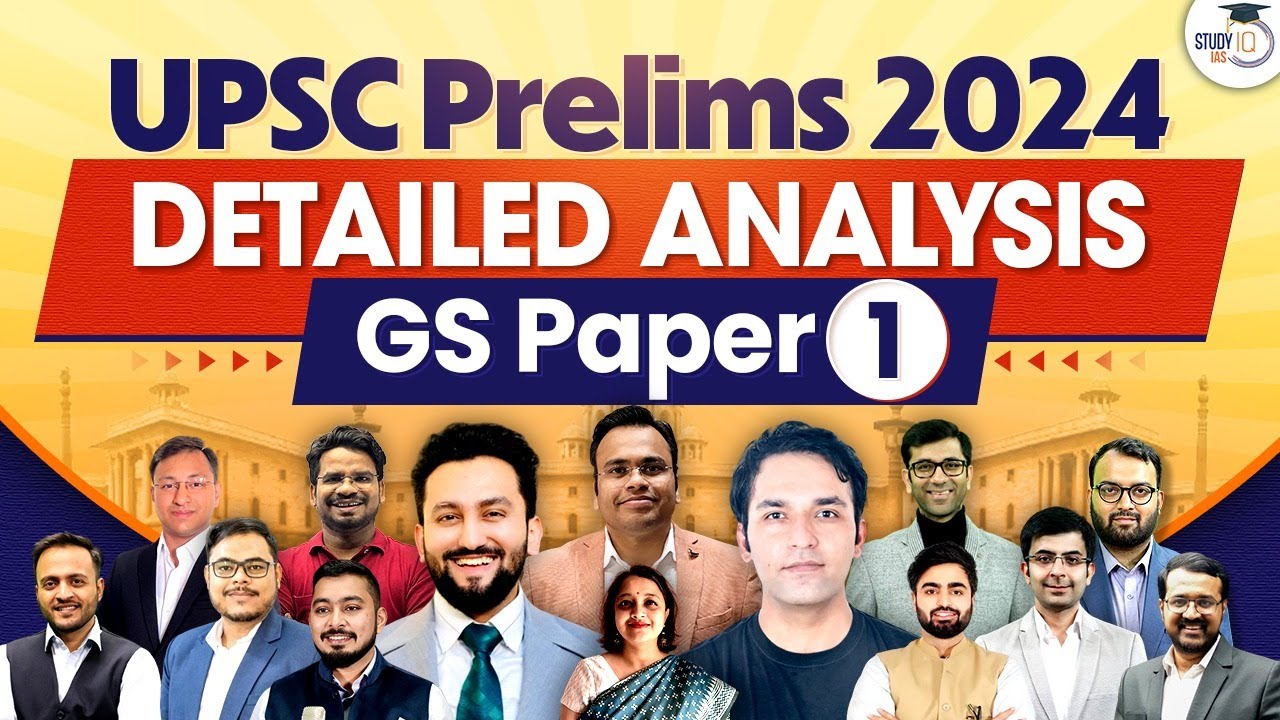 Upsc 2024 Prelims Paper Analysis Upsc Gs Paper 1 Prelims 2024