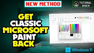 How To Get Classic Microsoft Paint Back On Windows 11 Easy Steps 2024 ...