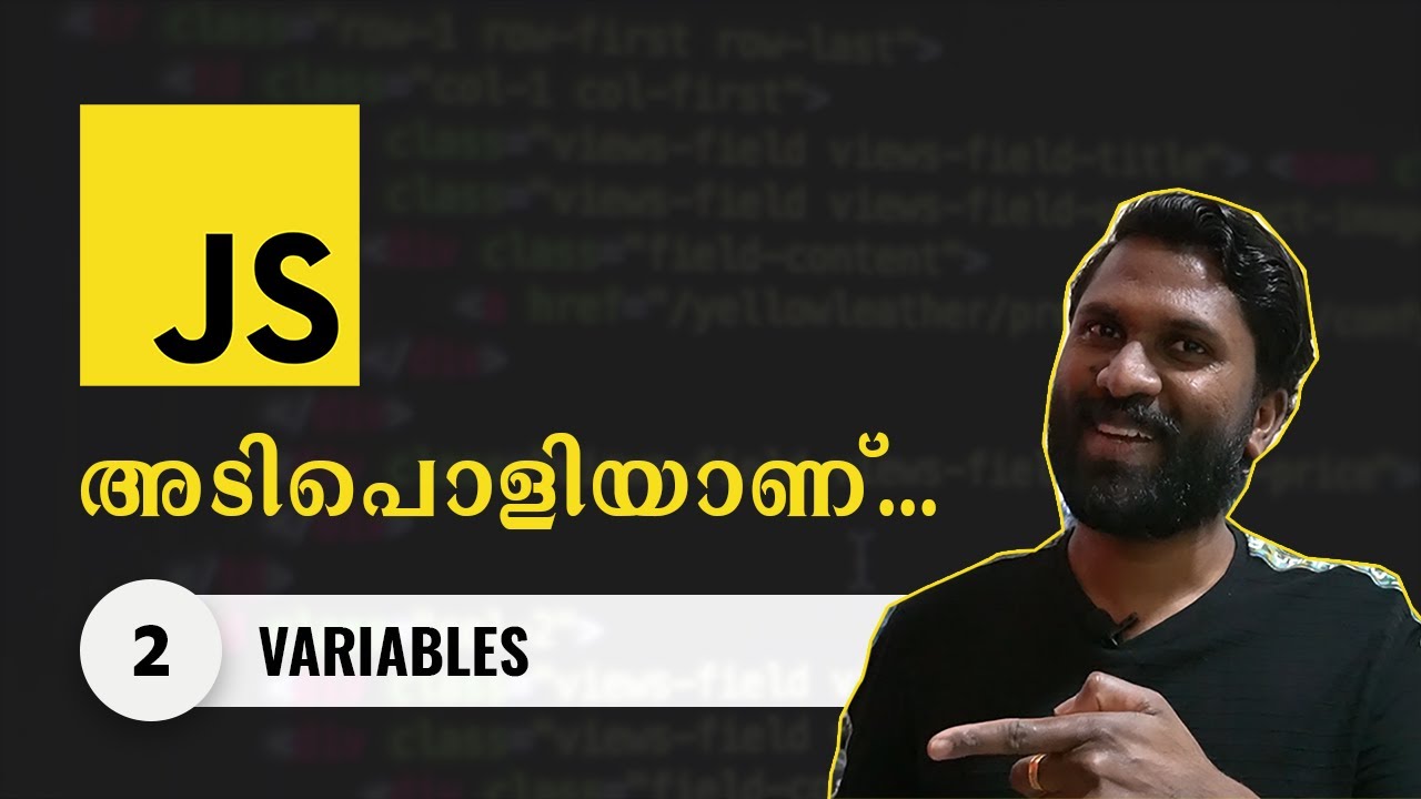 02 Javascript Variables Javascript Malayalam Tutorial Web Diary