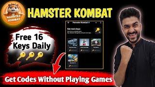 Hamster Kombat Free Key Generator Hamster Kombat Free Key Code Hamster ...