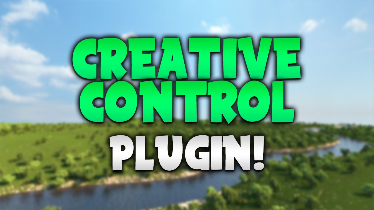 Creative Control Minecraft Plugin Tutorial Youtube