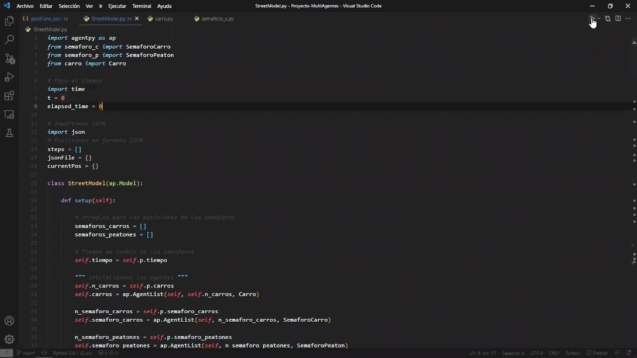Multiagentes Agentpy Youtube