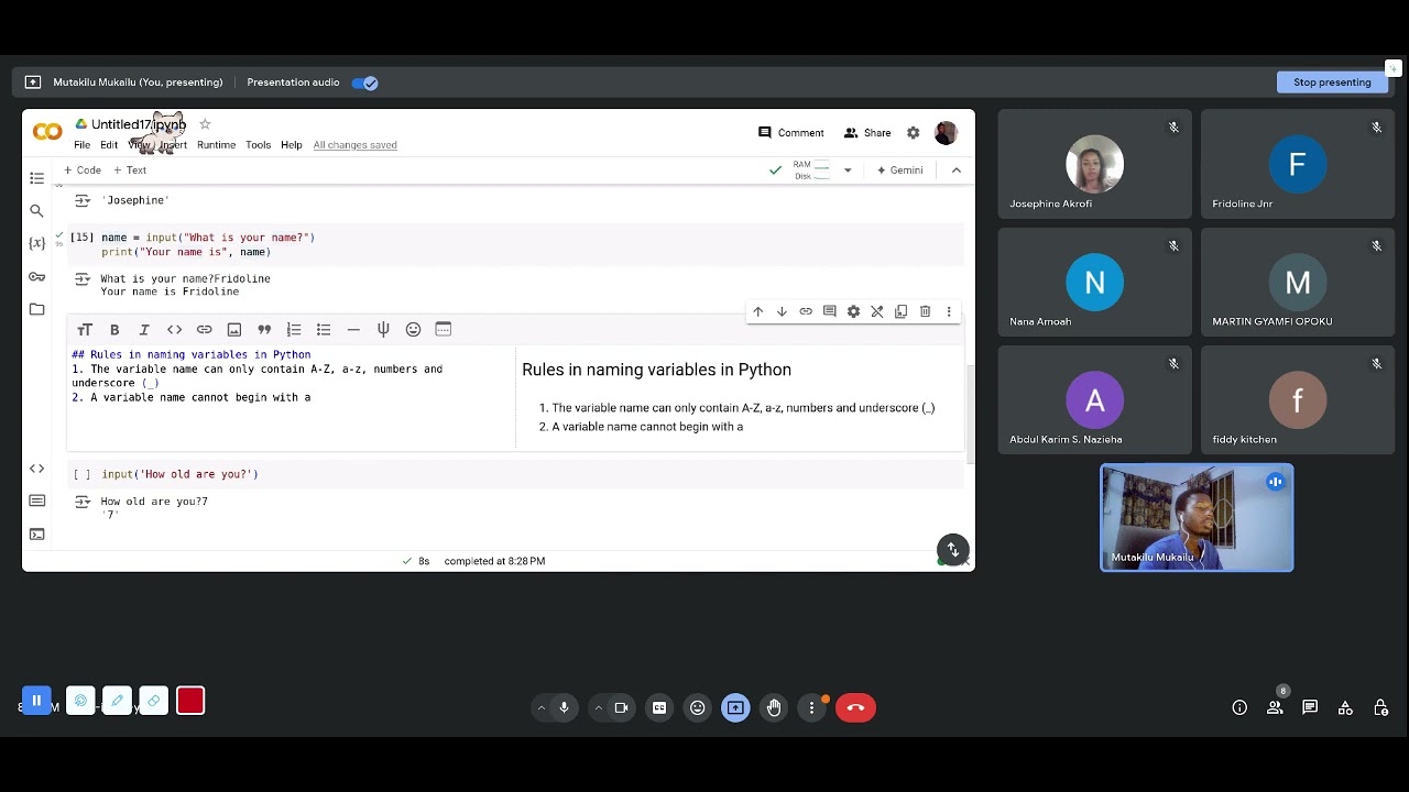 Lists And Tuples In Python Youtube