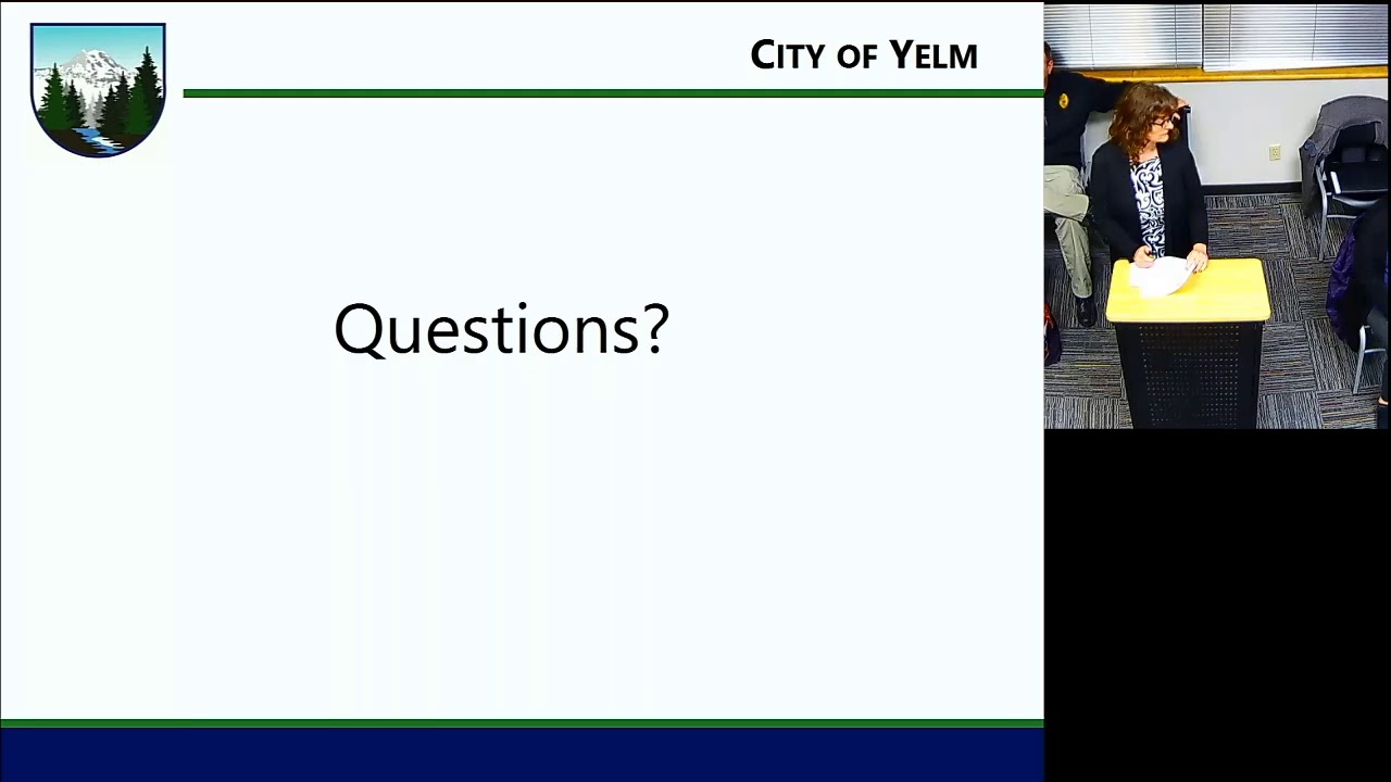 Yelm City Council Study Session 03 03 2020 Youtube