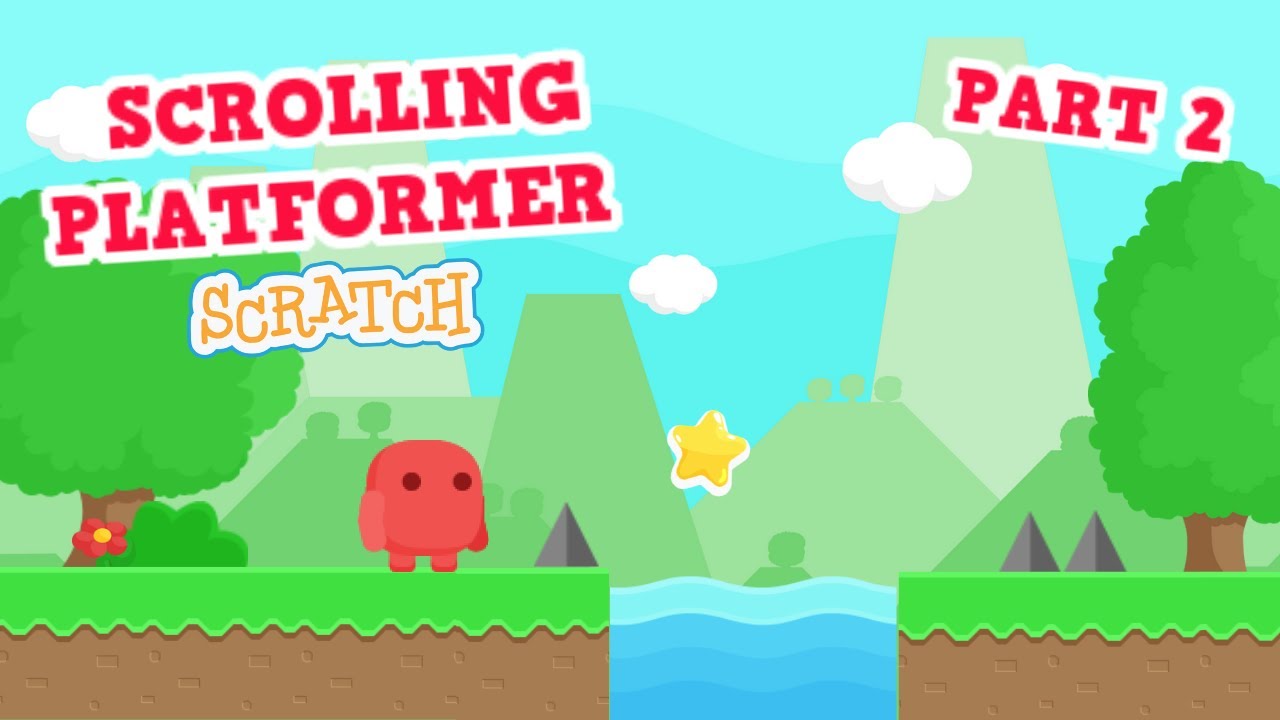 Scratch Tutorial Scratch Scrolling Platformer Tutorial Part 2