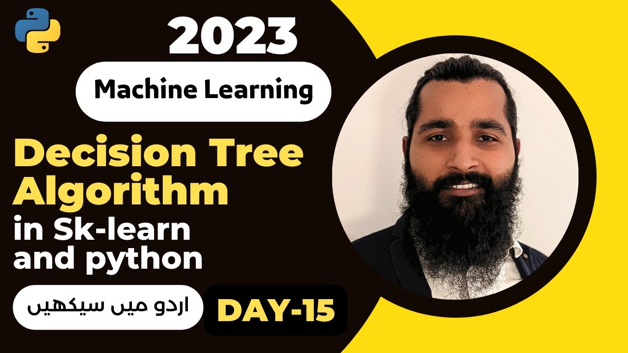 Decision Tree In Python Wtih Scikit Learn Youtube