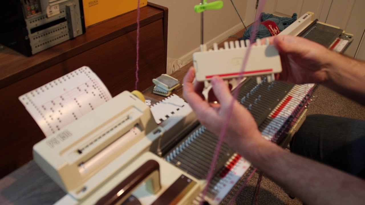 Knitmaster Ps150 Youtube