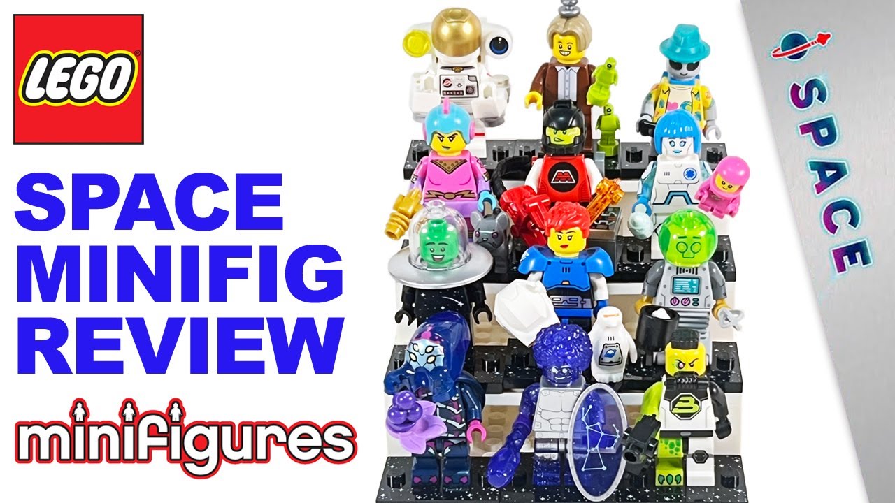 Lego Space Collectable Minifigures Series 26 Cmf Unboxing Complete