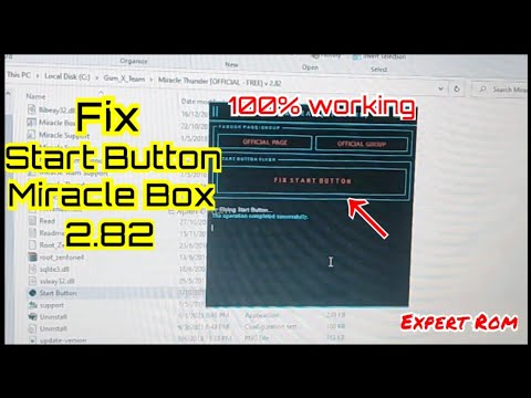 How To Fix Miracle Box Start Button Not Working Miracle Crack 2 82