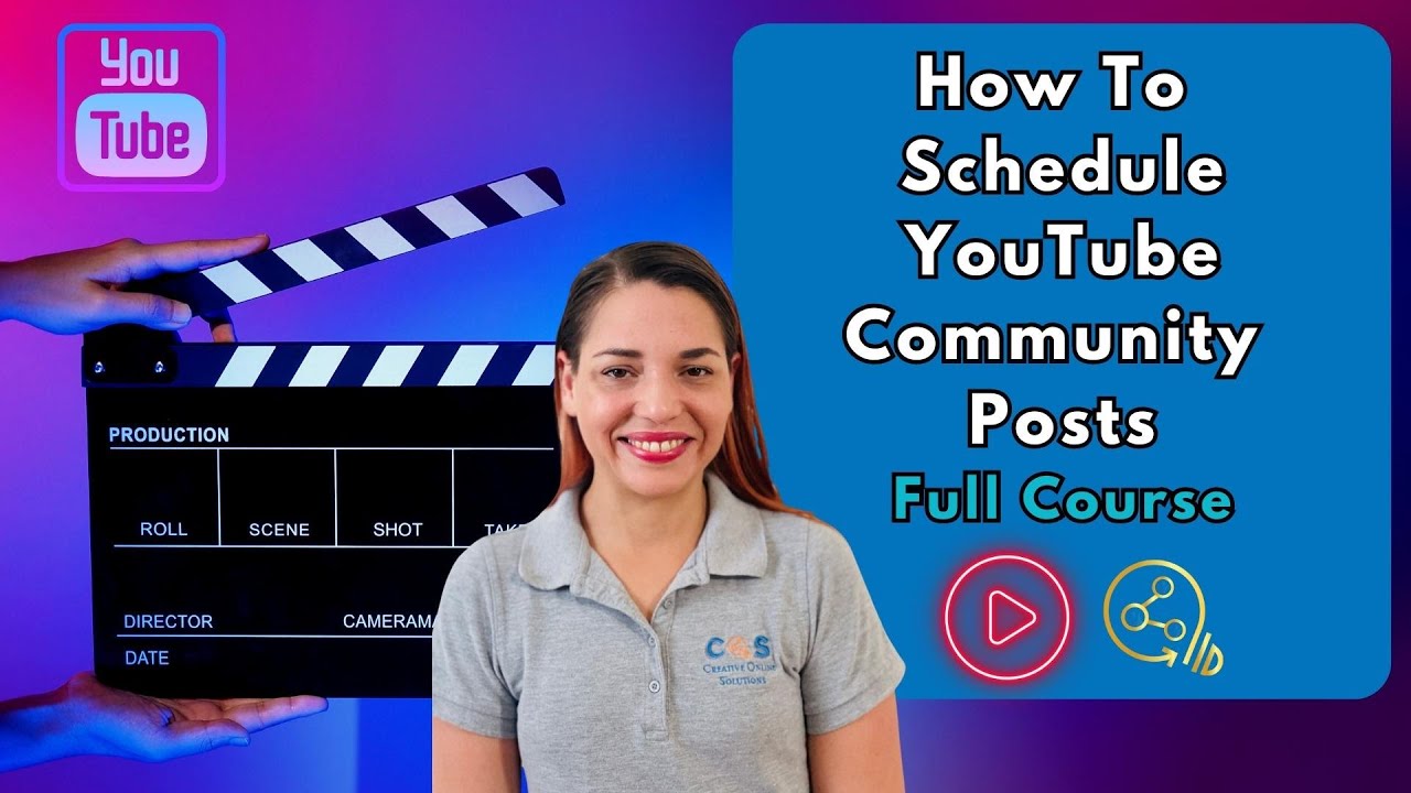 How To Schedule Youtube Community Posts Full Tutorial Youtube