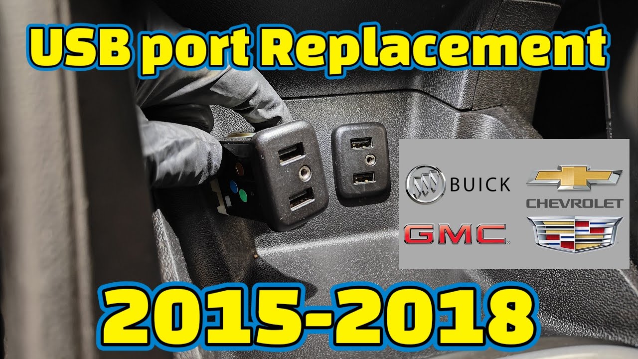 Usb Port Replacement Chevy Gmc Cadillac And Buick Youtube