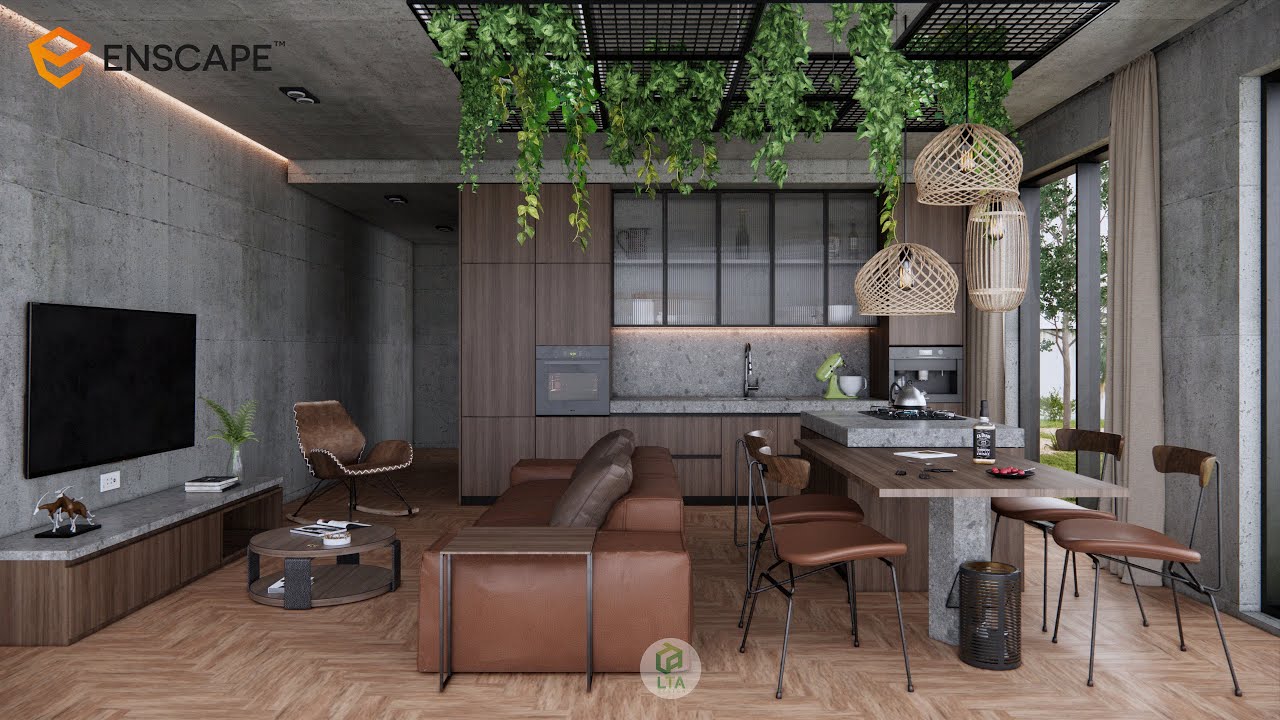 Setting Render Ná I Tháº T Enscape Enscape Render Interior Lta Design