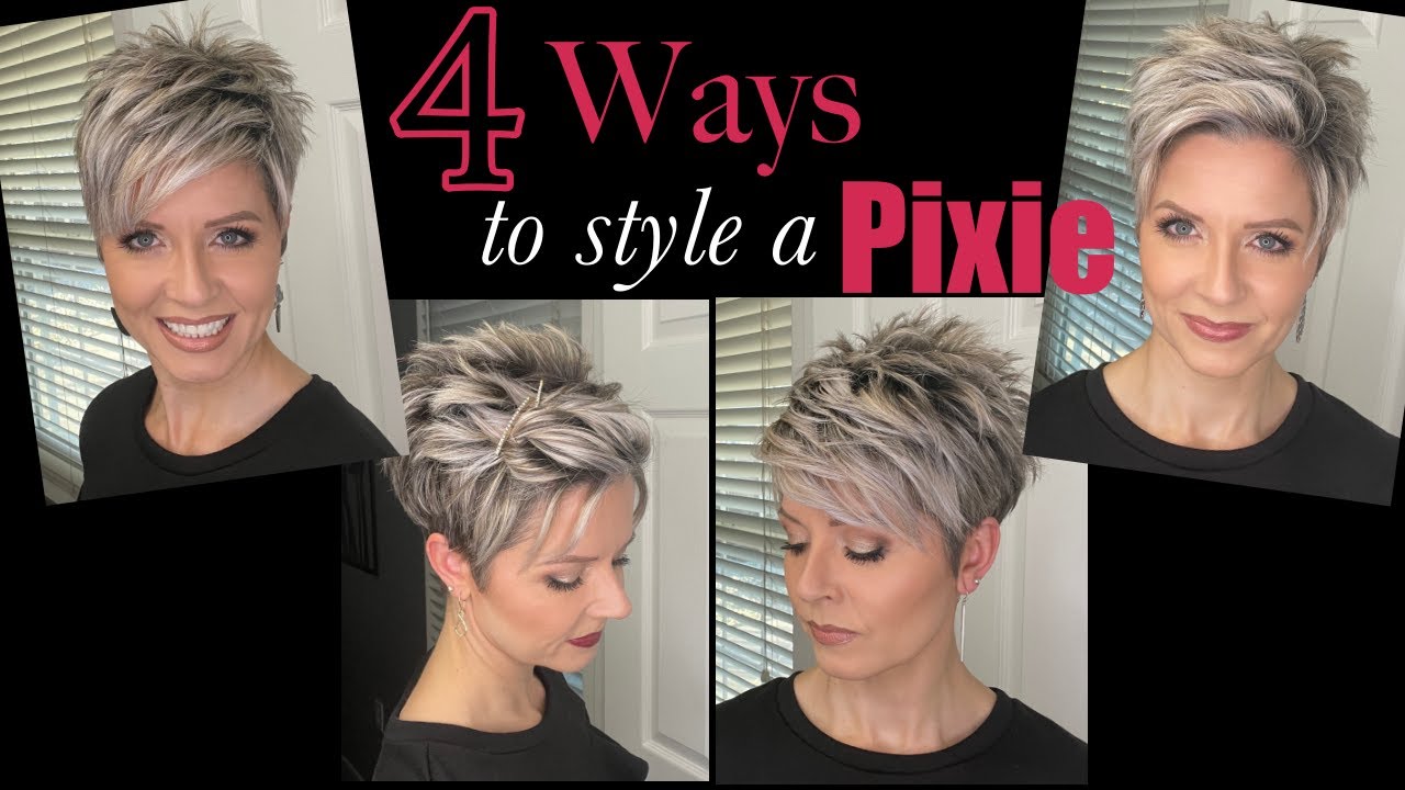 How To Style Short Pixie Haircuts